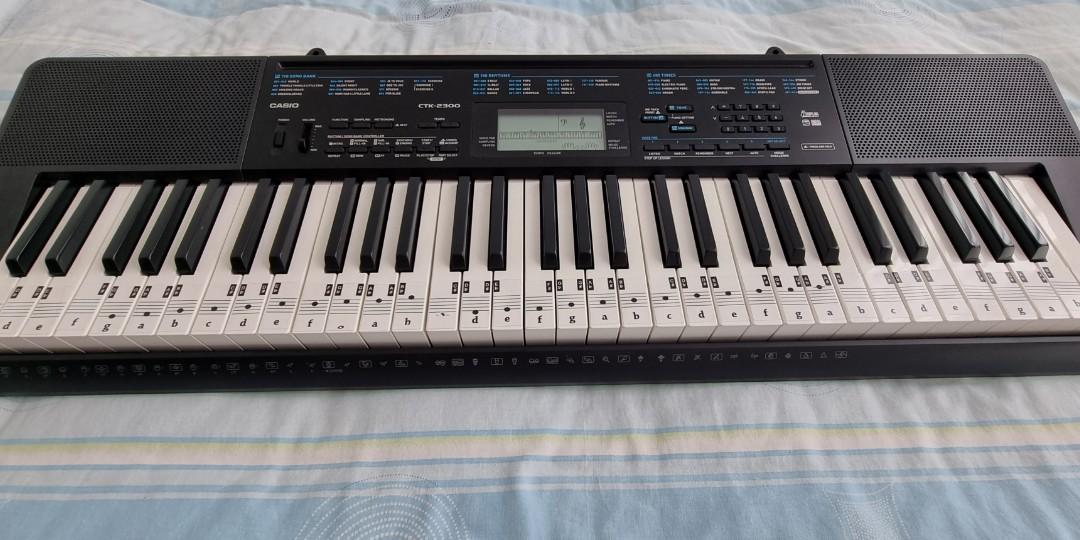 Piano Keyboard (Casio CTK-2300) - Move Out Sale, Hobbies & Toys, Music ...