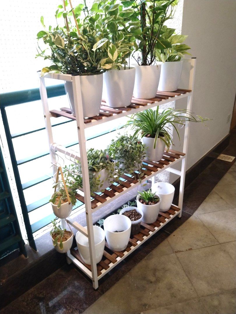 Plant Display Shelf Rack Storage 3 Tier, Furniture & Home Living ...