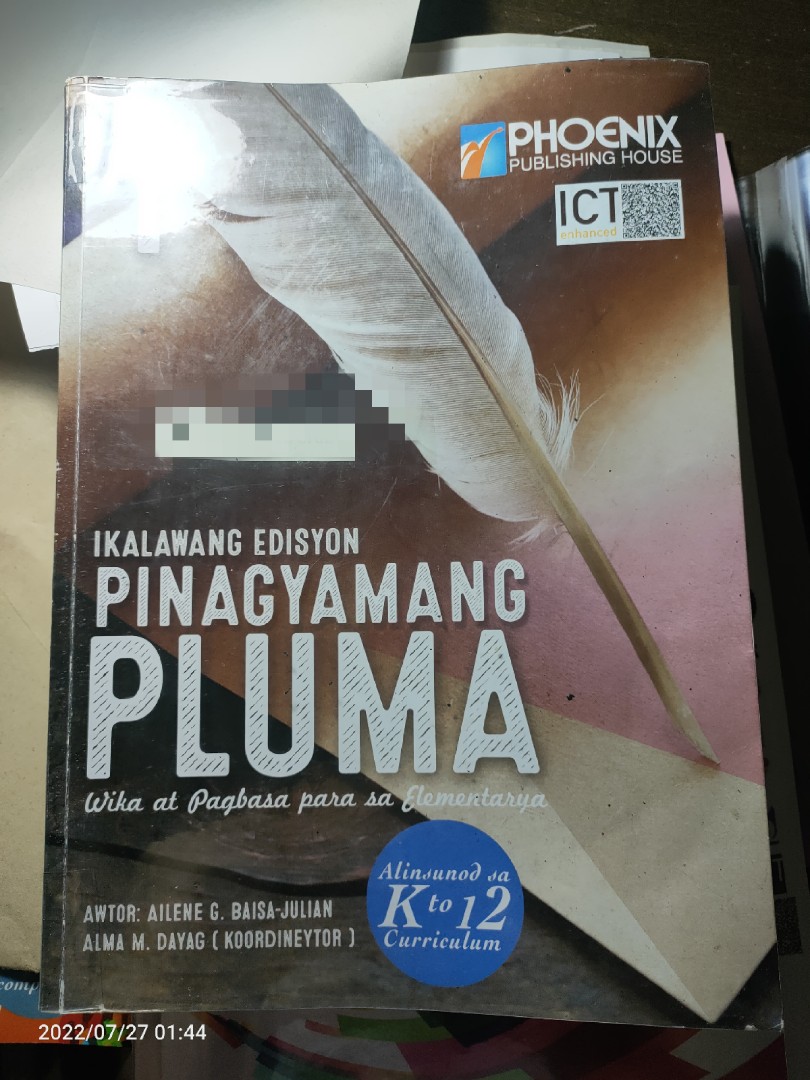 Pluma Textbook for Grade 1, Hobbies & Toys, Books & Magazines ...