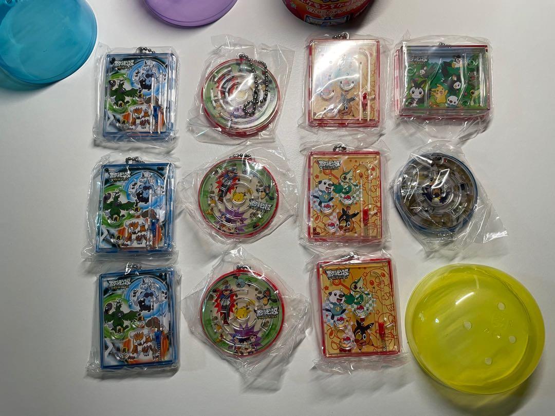 Pokemon capsule toys gashapon gachapon pikachu figurine japan gacha ...
