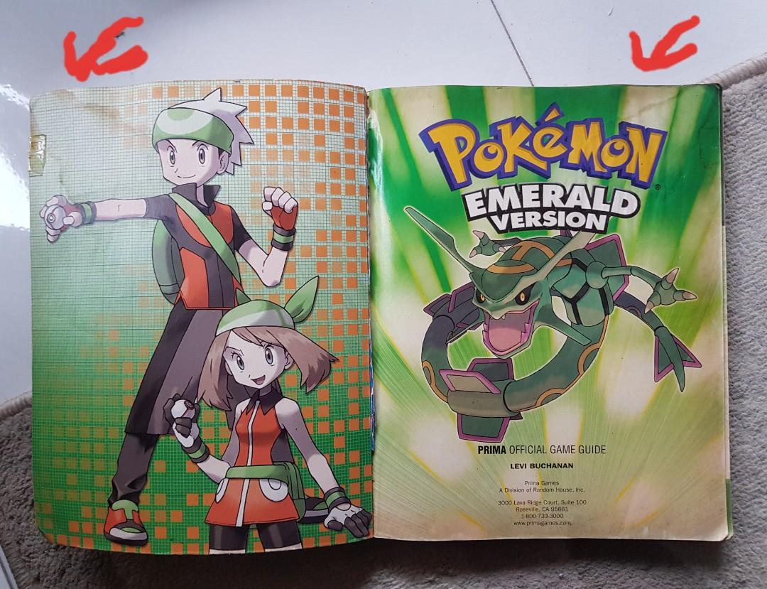 Pokemon Emerald prima official game guide, Hobbies & Toys, Toys & Games ...