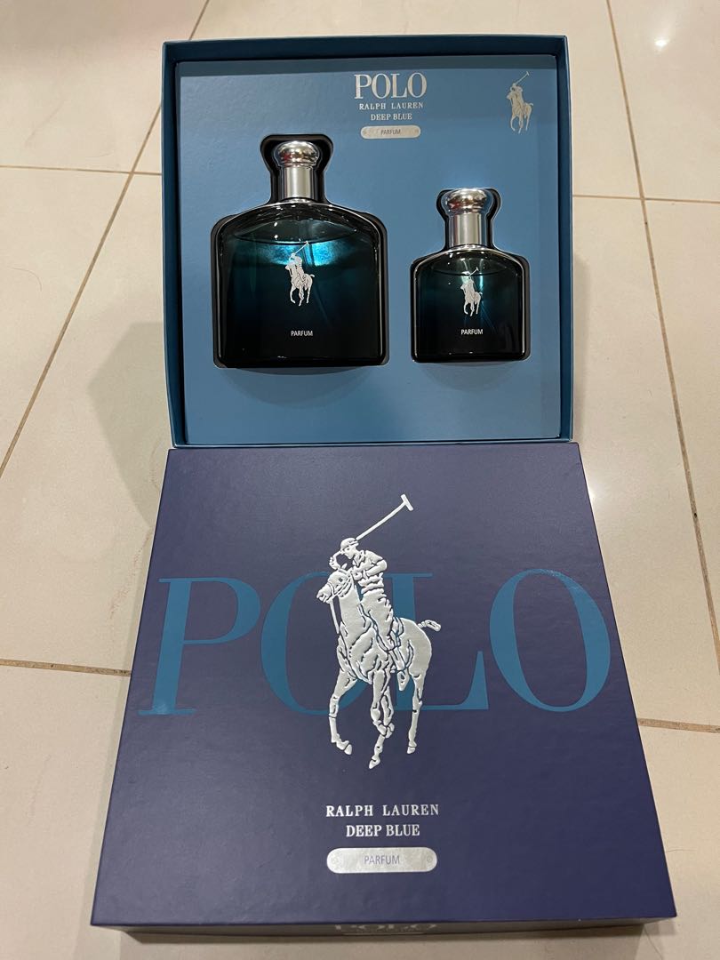 POLO - RALPH LAUREN - DEEP BLUE - PERFUME, Luxury, Accessories on Carousell