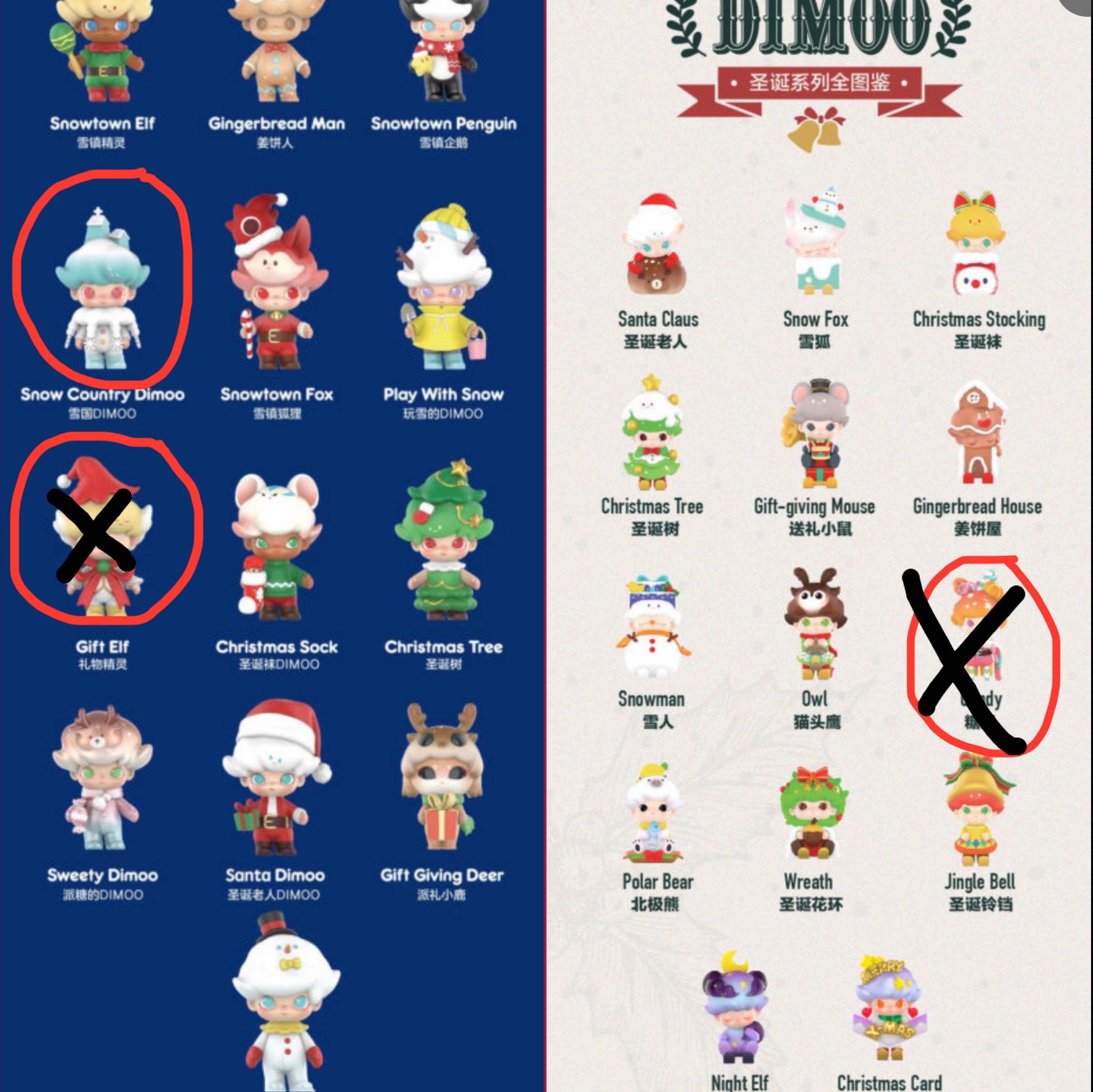 Popmart dimoo christmas 2019 & 2020, Hobbies & Toys, Toys & Games on ...