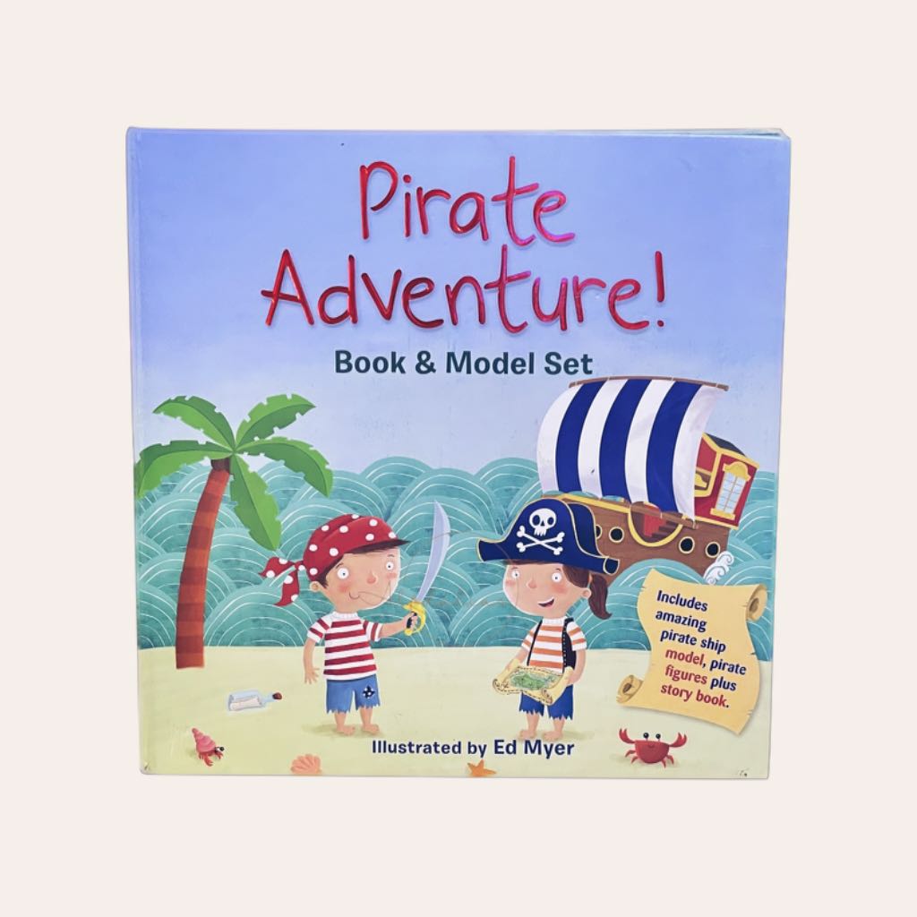 Preloved Book - Pirate Adventure Book and Model Set, Hobbies & Toys ...
