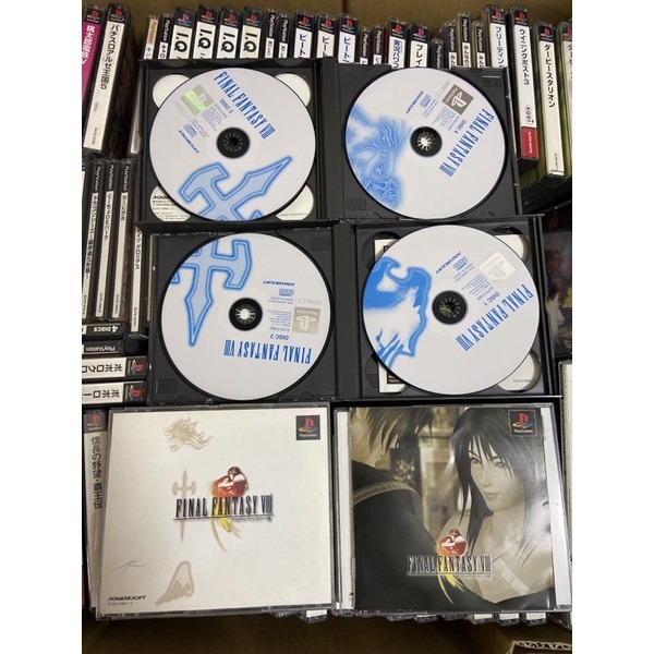 *PS1* Final Fantasy VIII(8) Japan Original Disc, Video Gaming, Video ...