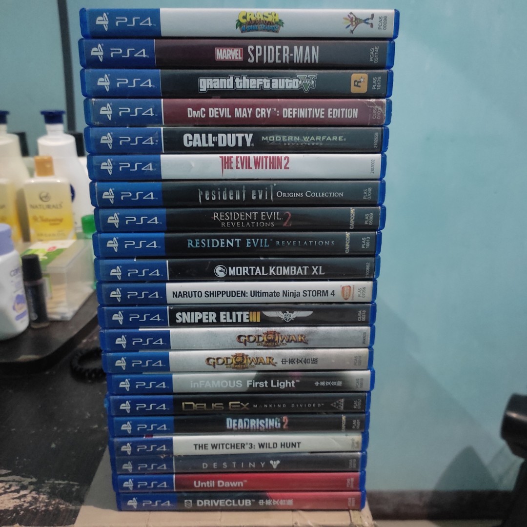 Ps4 games for sale, Video Gaming, Video Games, PlayStation on Carousell