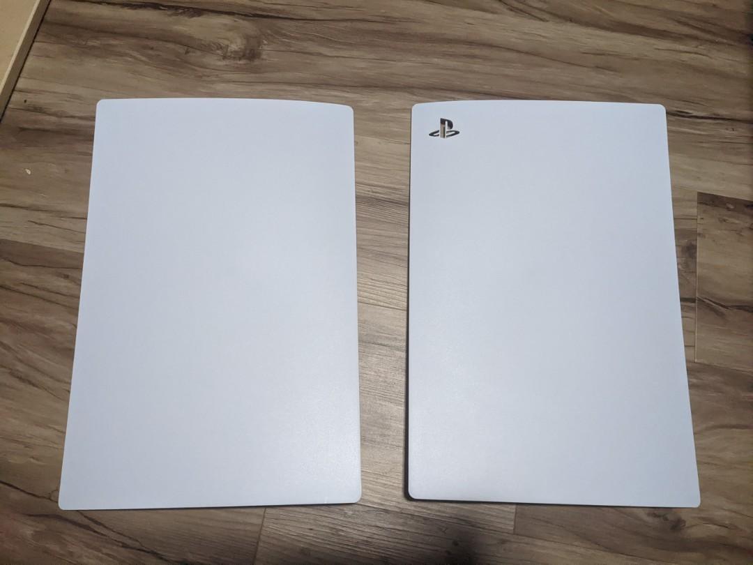 PS5 DIGITAL VERSION Original White Shells Cover, Video Gaming, Gaming ...