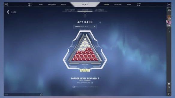 Radiant valorant account, Video Gaming, Gaming Accessories, In-Game ...