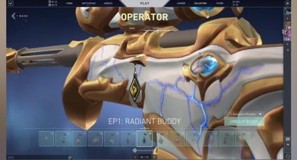 Radiant valorant account, Video Gaming, Gaming Accessories, In-Game ...