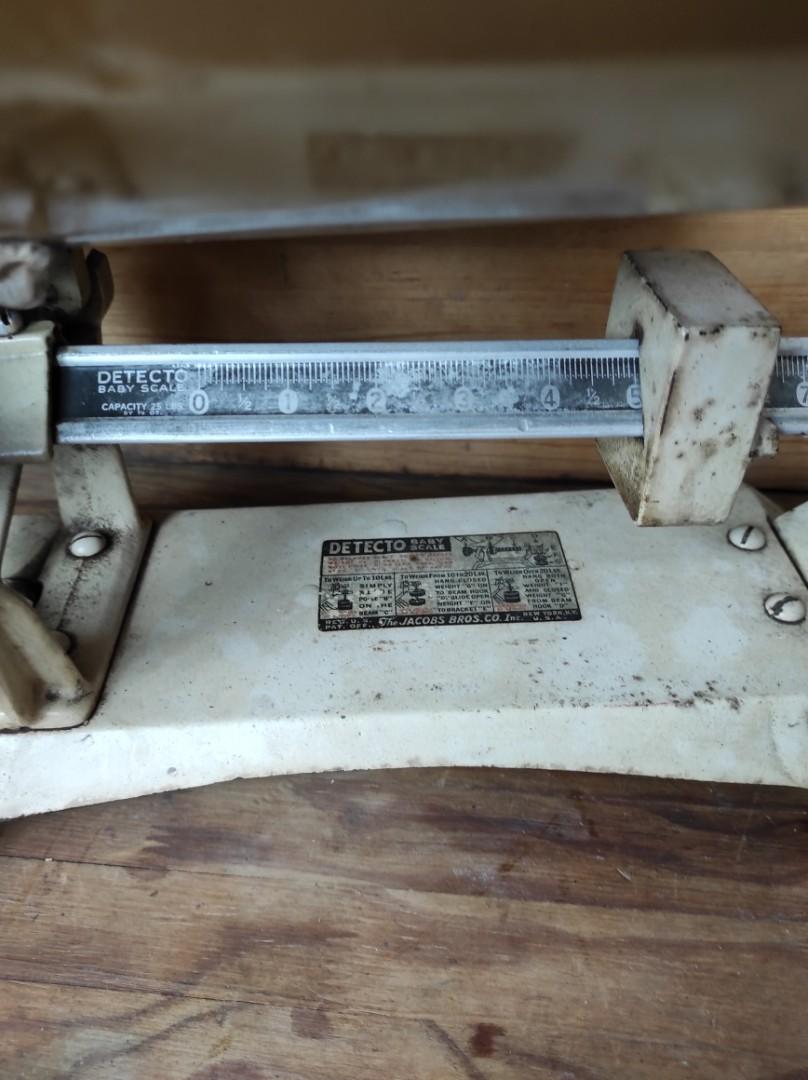 Rare Vintage Baby Scale, Hobbies & Toys, Memorabilia & Collectibles ...