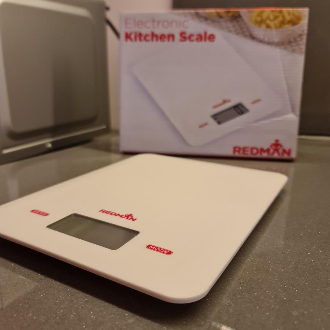Redman Kitchen Scale (+2 New Batteries) | Digital weighing scale ...