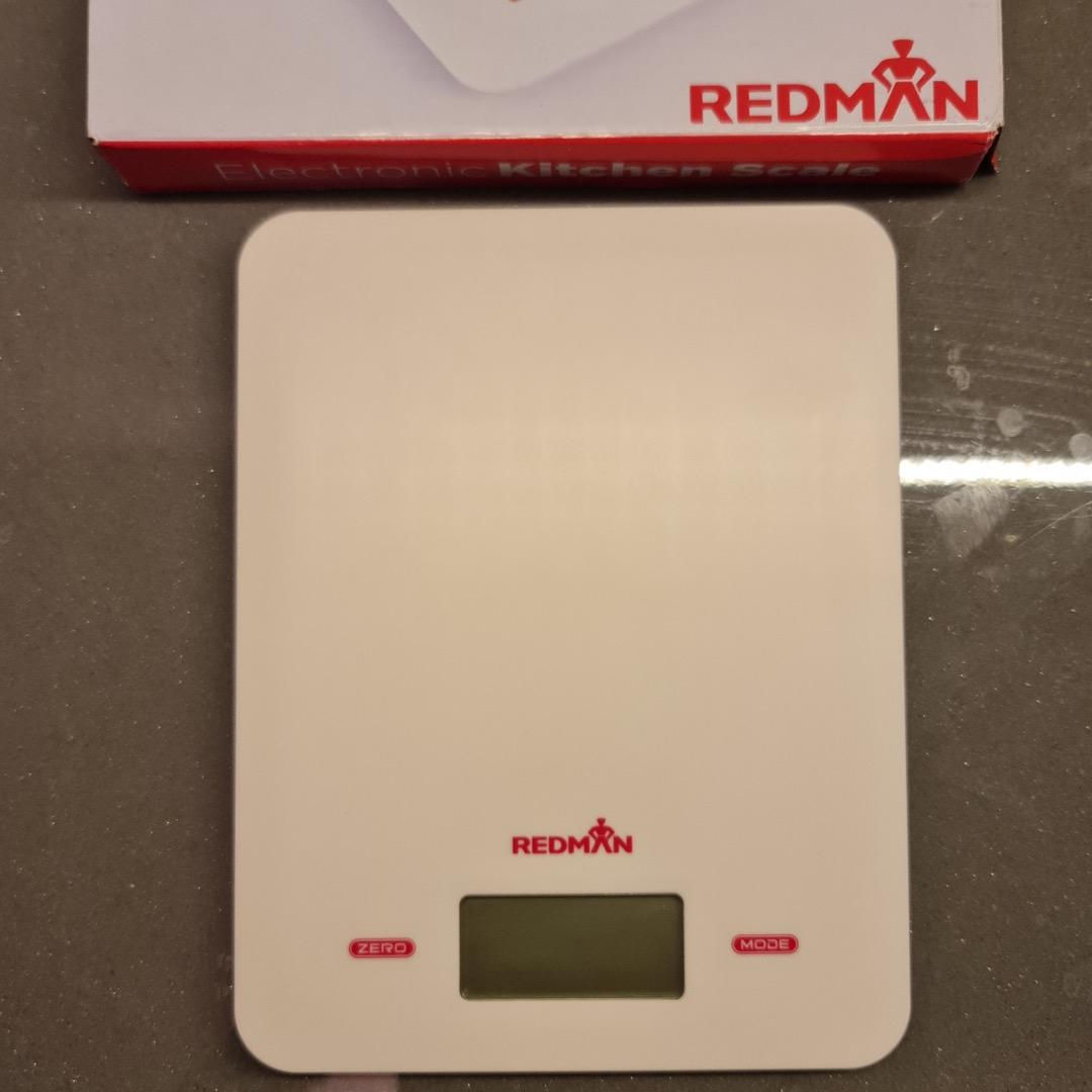 Redman Kitchen Scale (+2 New Batteries) | Digital weighing scale ...