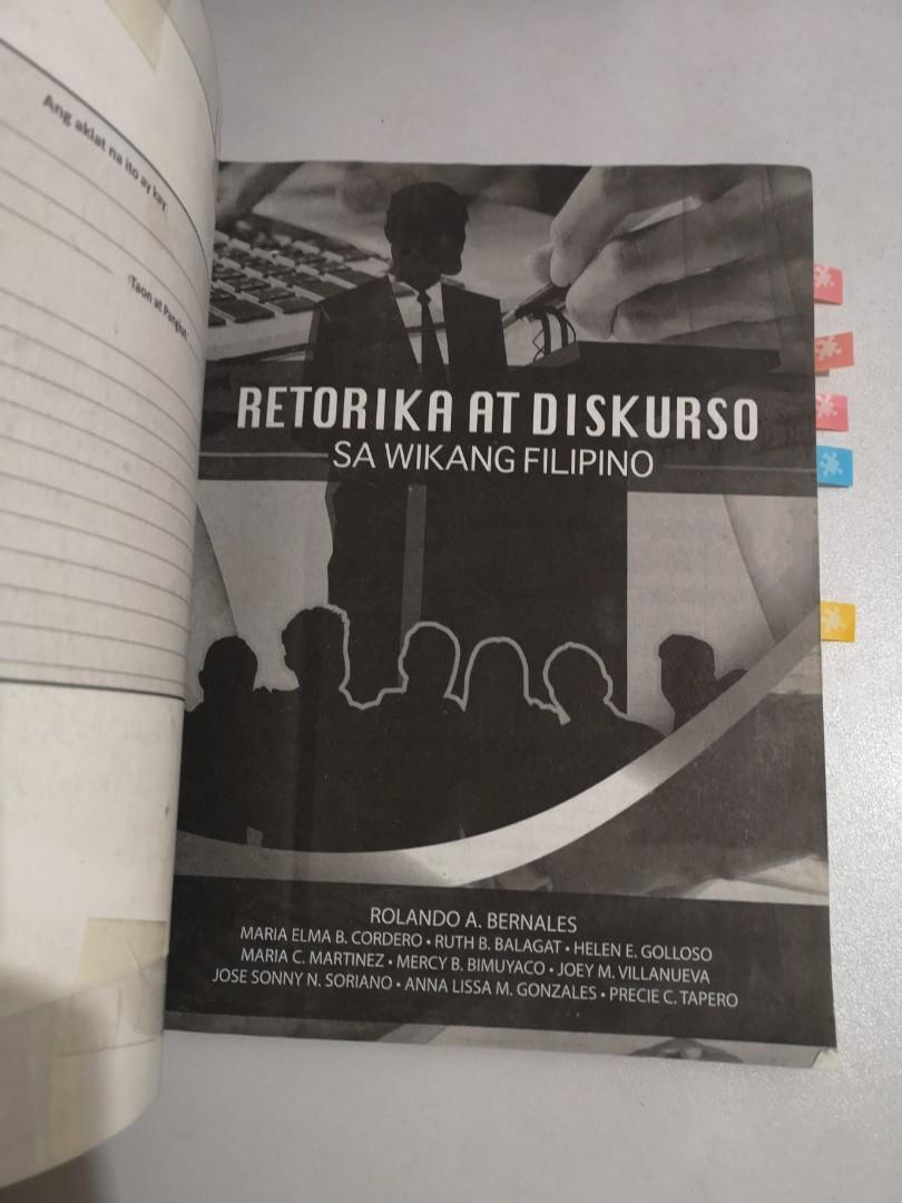 Retorika at Diskurso sa Wikang Filipino, Hobbies & Toys, Books ...