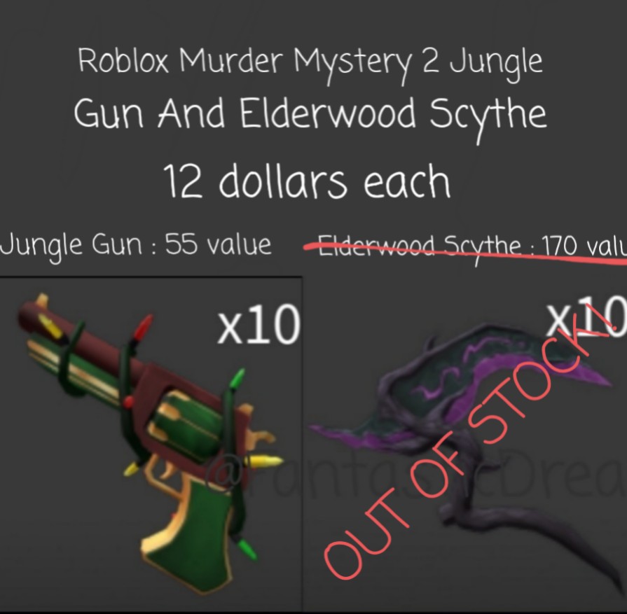 Roblox MM2 Godlys (CHEAP), 電子遊戲, 遊戲機配件, 遊戲週邊商品 - Carousell