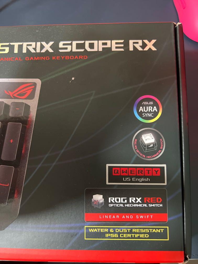 Rog Strix Scope Rx Computers Tech Parts Accessories Computer Keyboard On Carousell