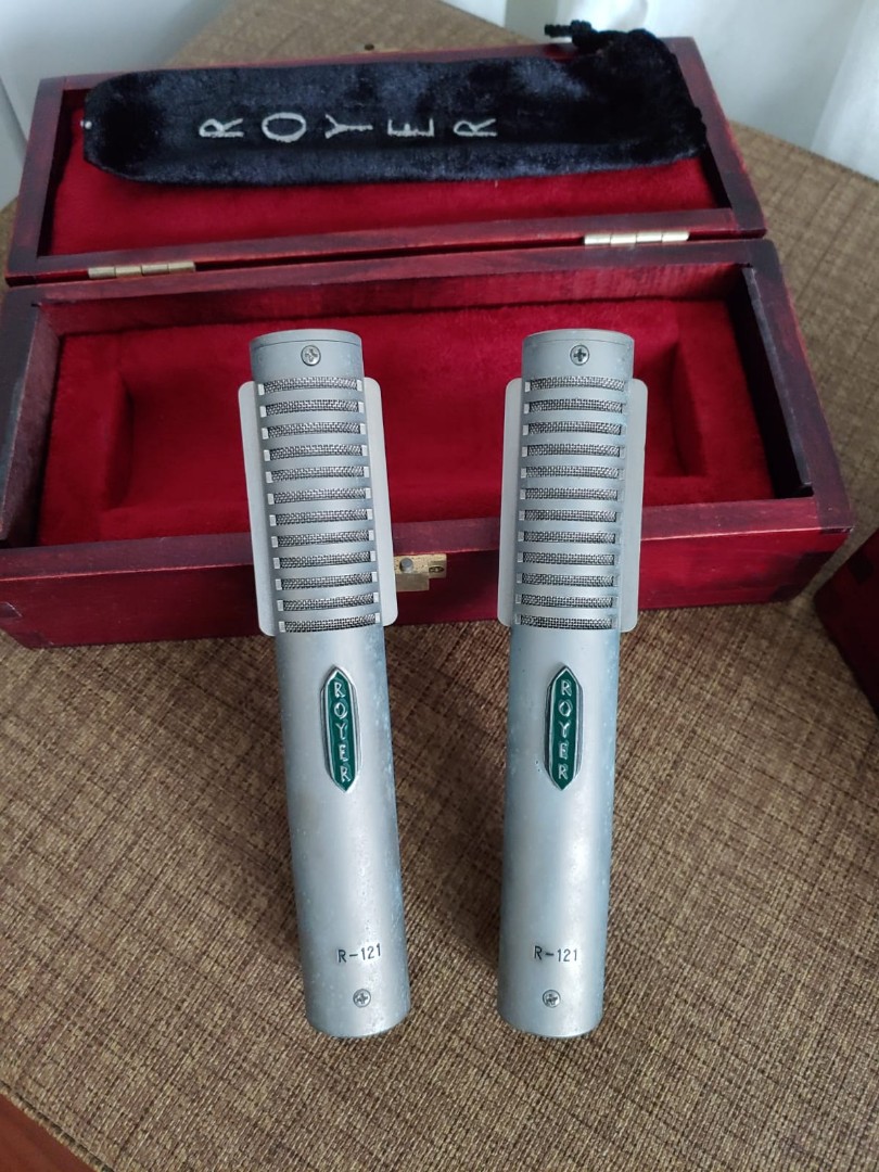 Royer r121 matched pair, Audio, Other Audio Equipment on Carousell