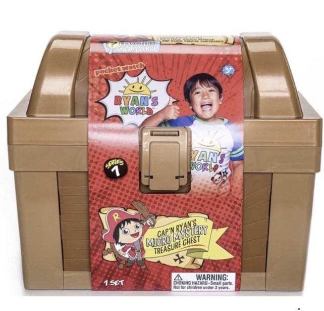 Ryan world treasure box, Hobbies & Toys, Toys & Games on Carousell