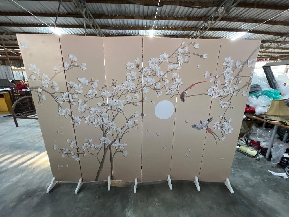 Sakura Pattern Panels Room Divider / Pembahagi Bilik Panel Corak Sakura ...