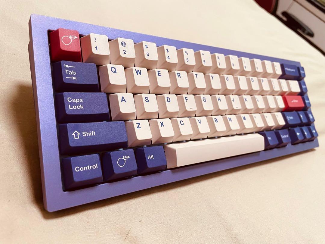 Savage65 Lilac Custom Mechanical Keyboard 65% with Lubed Redback ...