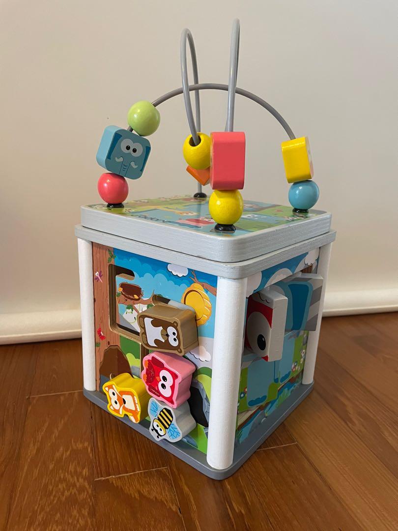 Shape sorting, musical spinner, wooden toy bundle, Babies & Kids ...