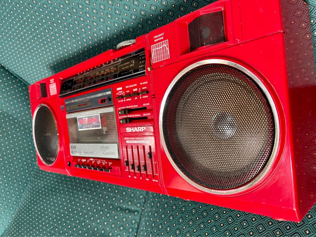 Sharp Boombox Vintage, TV & Home Appliances, Other Home Appliances on ...