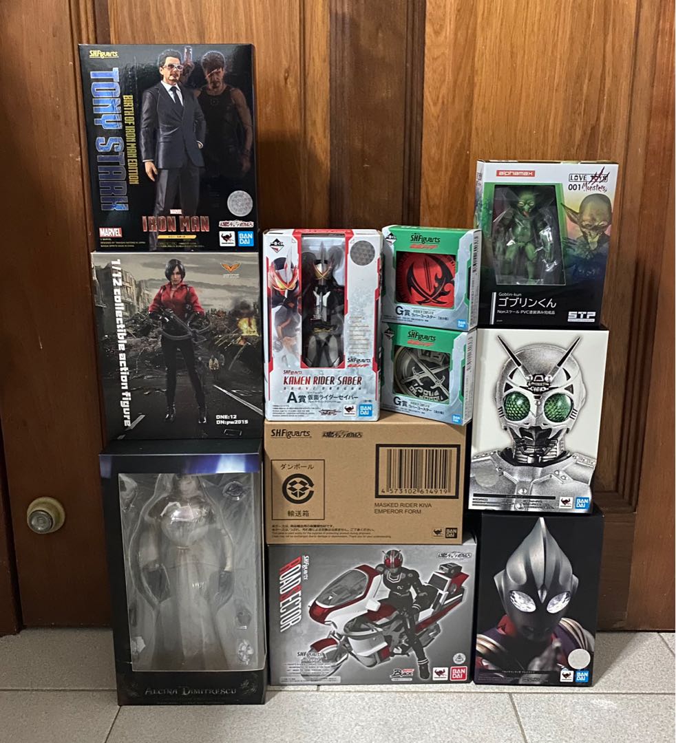 shf s.h.figuarts 1/12 kamen rider Ultraman marvel & etc, Hobbies & Toys ...