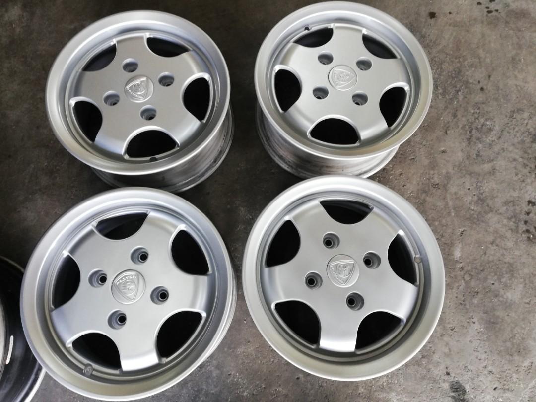 Sport rim proton saga iswara 13 inch, Auto Accessories on Carousell