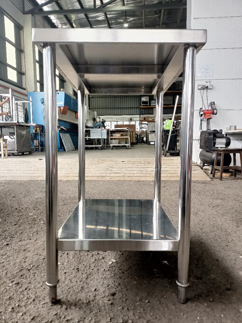 Stainless Steel 2 Tier Work Table, TV & Home Appliances, Kitchen ...