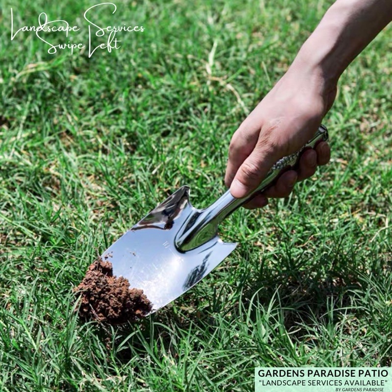 Stainless Steel Mini Sharp Tip Spade By Gardens Paradise Patio ...