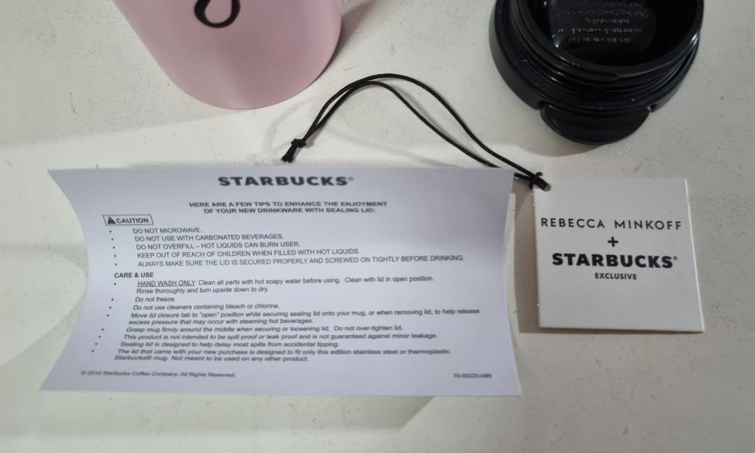 Starbucks x Rebecca Minkoff LE 16 oz Tumbler, Furniture & Home Living ...