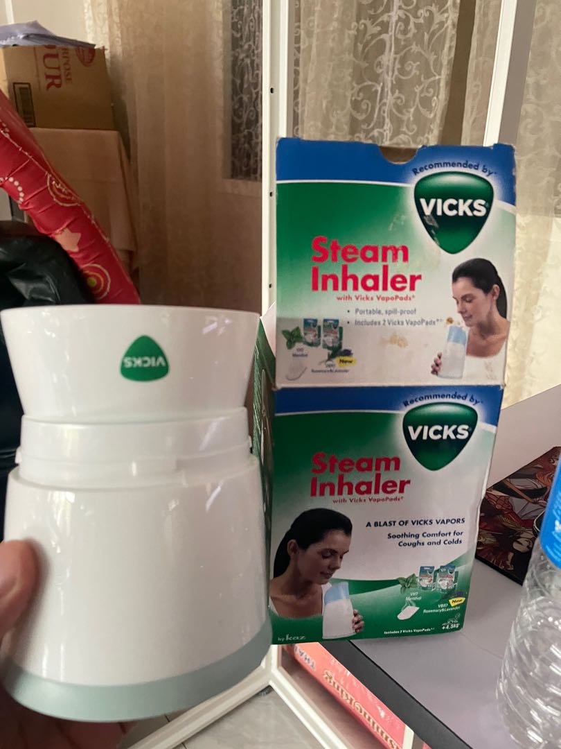 Steam inhaler vix, Health & Nutrition, Medical Supplies & Tools on ...