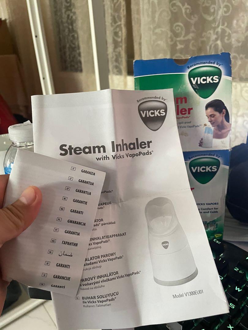 Steam inhaler vix, Health & Nutrition, Medical Supplies & Tools on ...