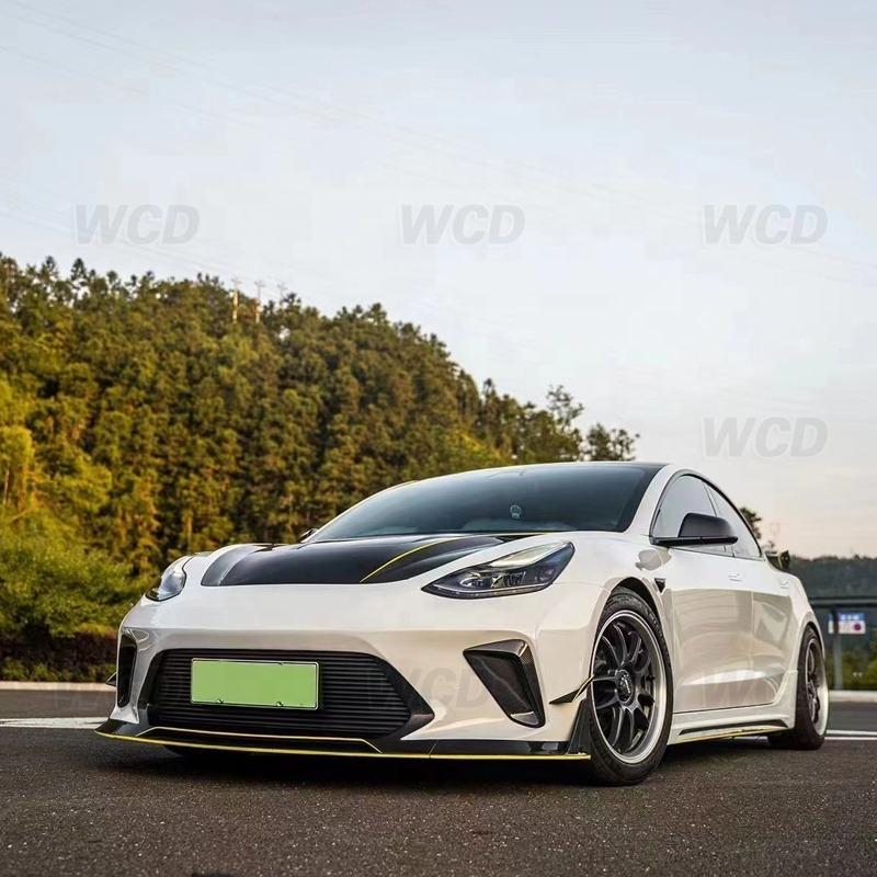 Tesla model 3 JDM bodykit set ! price from 3688sgd onwards, Car ...
