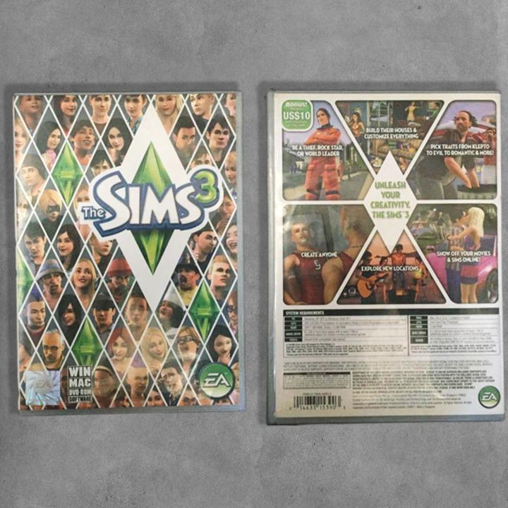 The Sims 3 Base Game EA Electronic Arts Disk Disc CD Installer PC ...