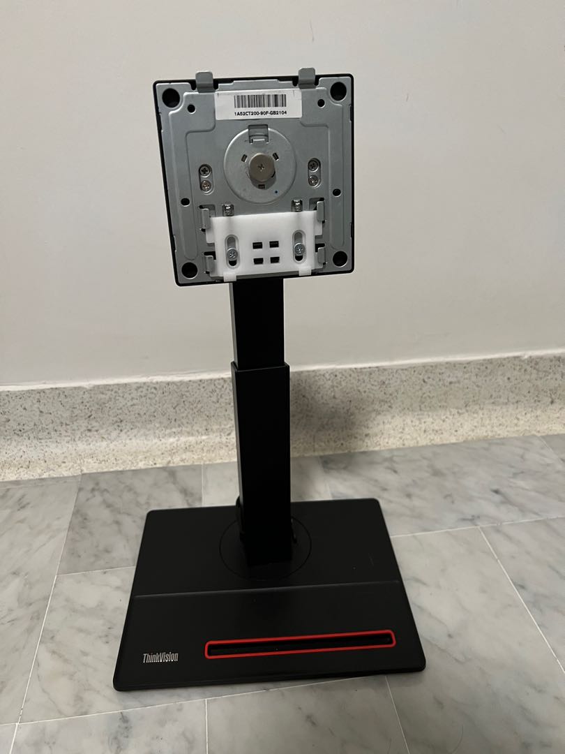 ThinkVision P27h-20 27-inch 16:9 QHD Monitor STAND, Computers & Tech ...