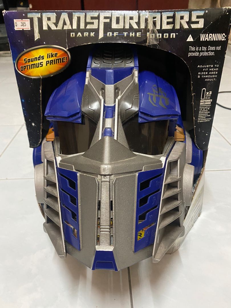 Transformers helmet DOTM, Hobbies & Toys, Toys & Games on Carousell