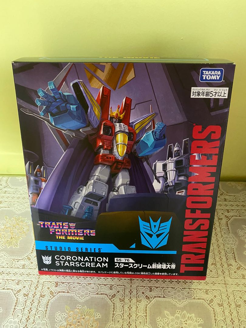 Transformers SS76 SS86 Studio Series Japanese Starscream Mint in Sealed ...