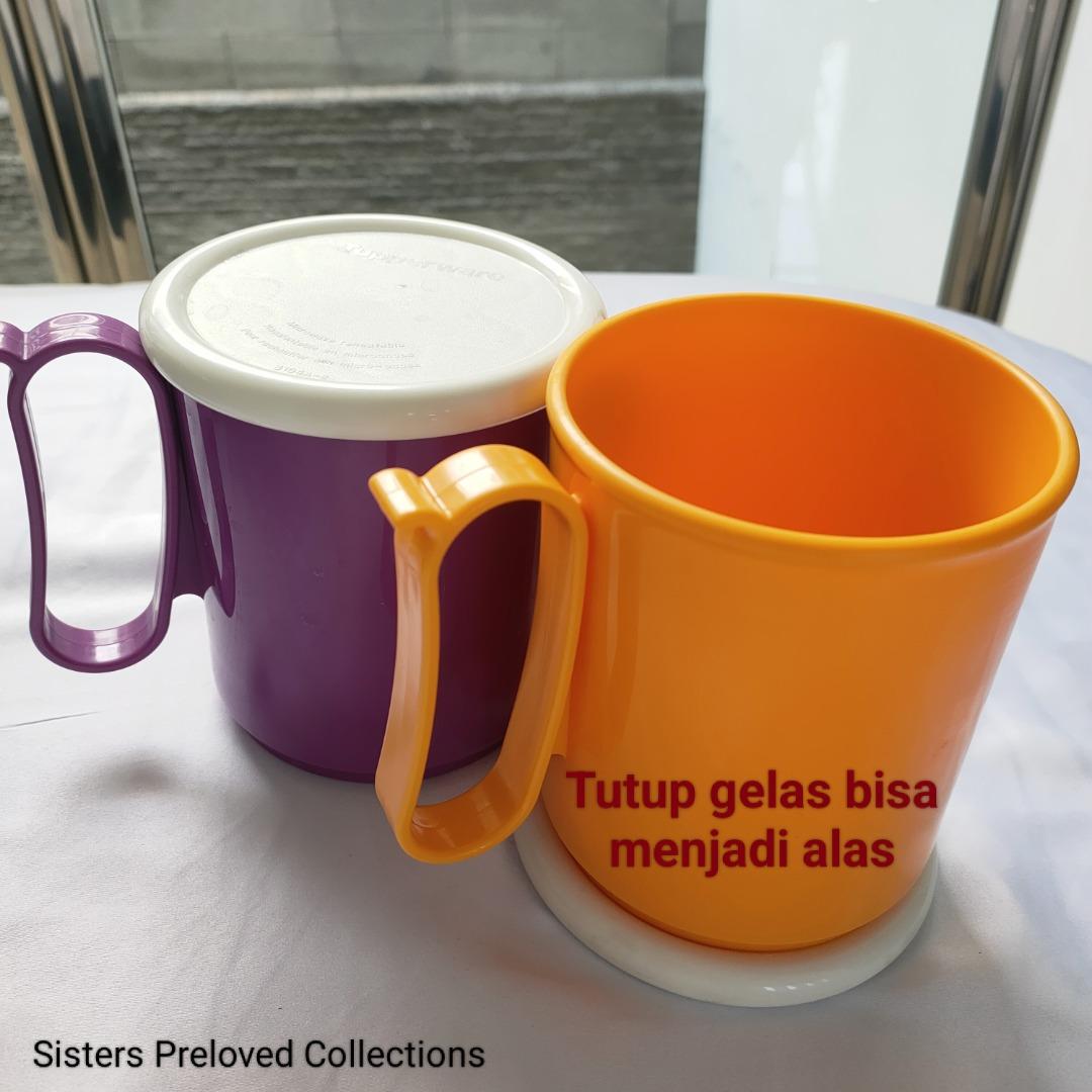 Tupperware Jumbo Mug (2 pcs) - Gelas Minum / Gelas Plastik Tupperware ...