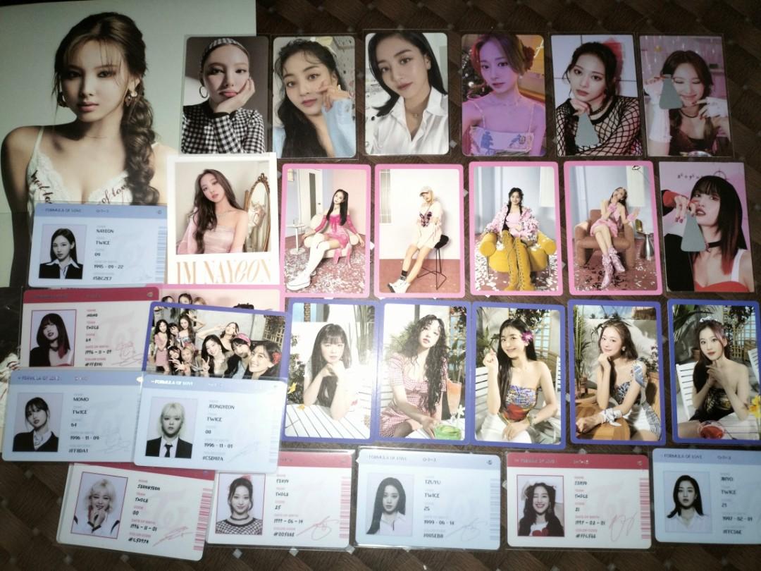 Twice Album Inclusions, Hobbies & Toys, Memorabilia & Collectibles, K ...