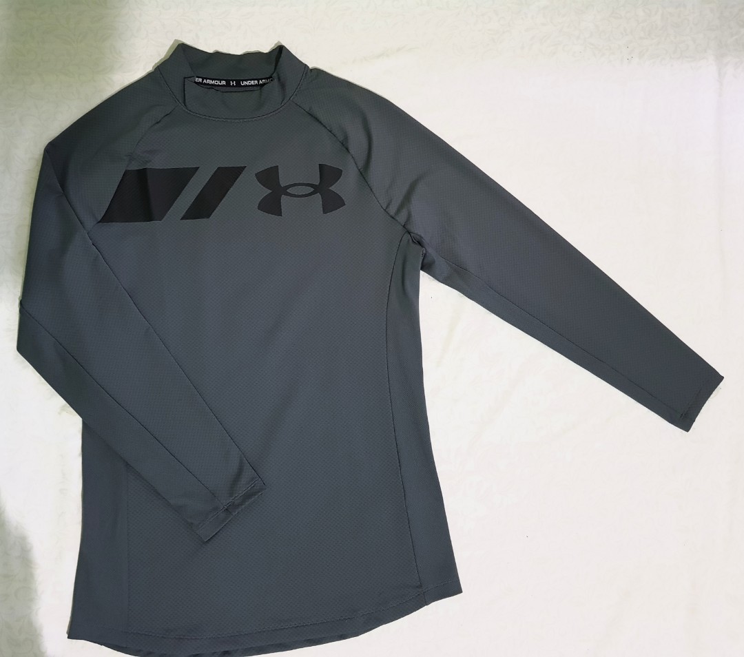 Under Armour Rash Guard, Men's Fashion, Tops & Sets, Swim Top & Rash ...