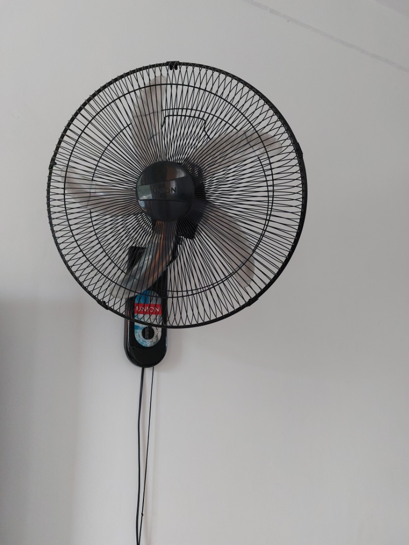 Union Wall Fan Preloved, Furniture & Home Living, Lighting & Fans, Fans ...