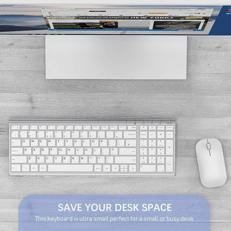 Warehouse Sale!!!Wireless Keyboard and Mouse, Seenda Slim Thin ...