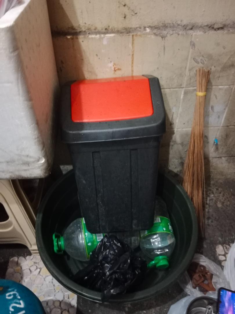 Water jug, timba, planggana, 3 small trash bin & 1 Large trash bin ...