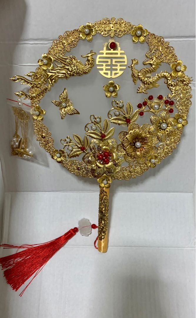 Wedding traditional Fan (lightly used once), Hobbies & Toys, Stationery ...