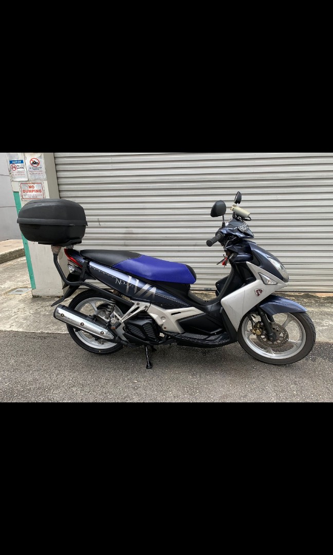 Yamaha Nouvo, Motorcycles, Motorcycles for Sale, Class 2B on Carousell