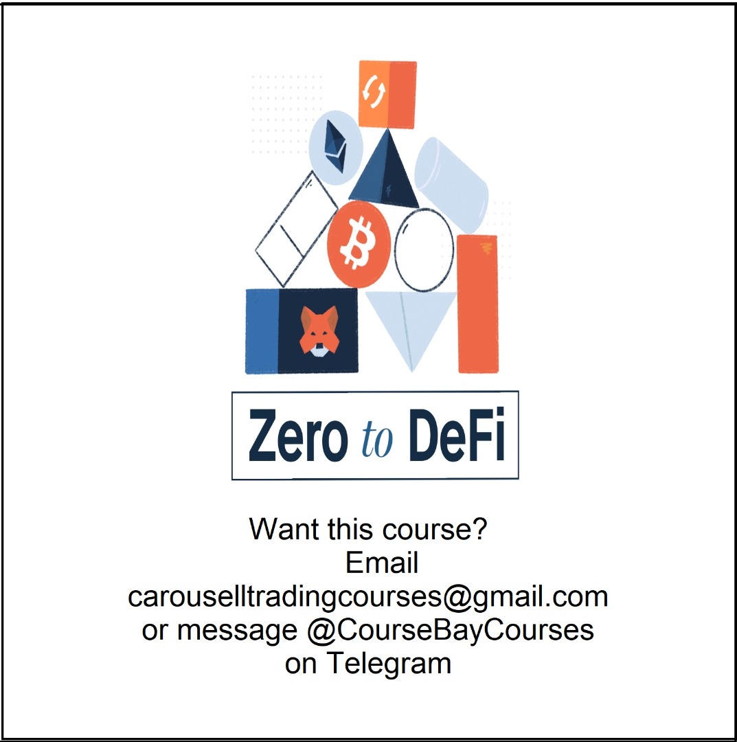 Zero to De-Fi 2021 on Carousell
