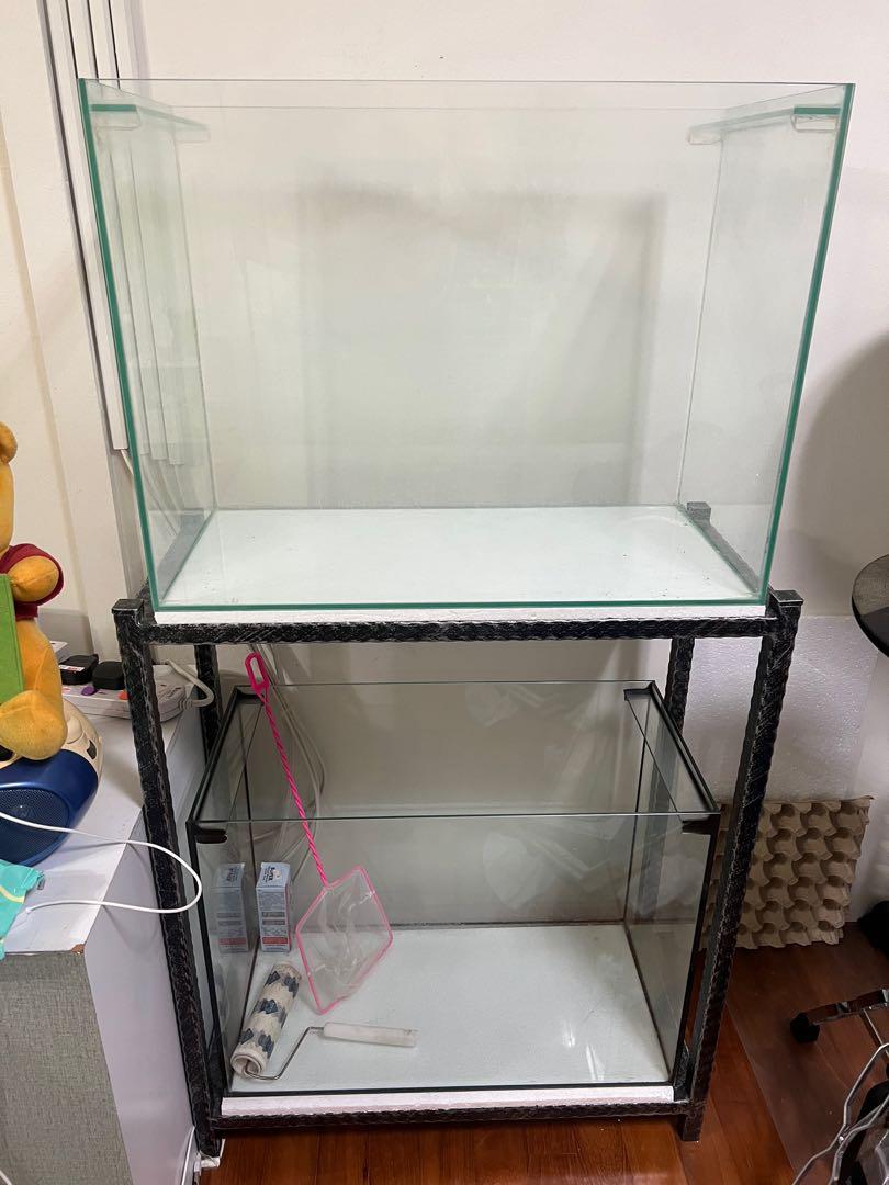 2 Fish Tanks and Stand, Pet Supplies, Homes & Other Pet Accessories on ...