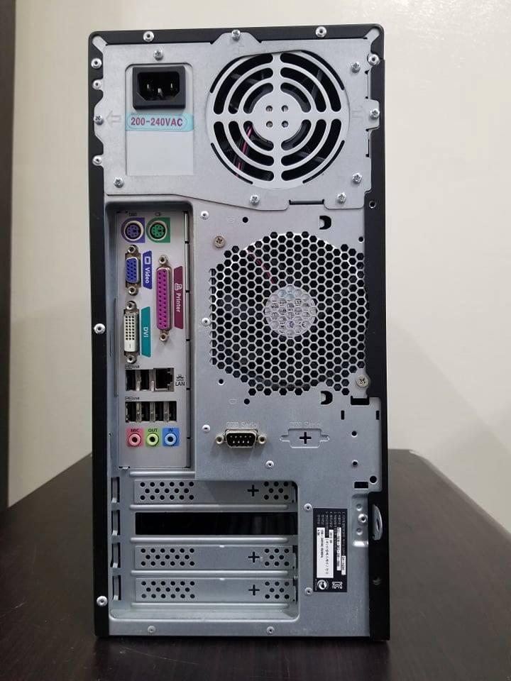 Diagram Of The Back Of A Typical System Unit What Are The Pa