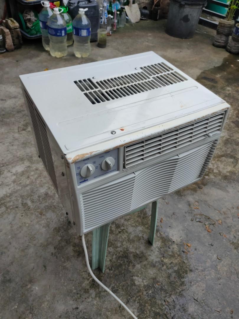 .7hp Mabe Window Type Aircon, Furniture & Home Living, Furniture, Other ...