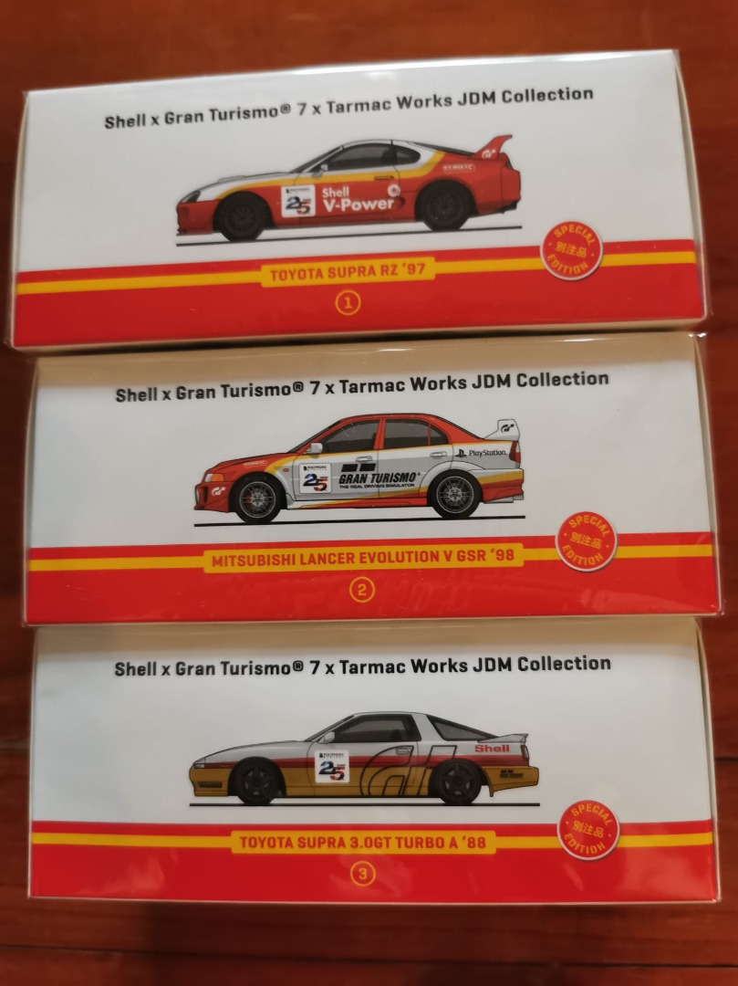 (出售) 現貨！100%全新 Shell x Gran Turismo 7 x Tarmac Works JDM collection 別注版 ...